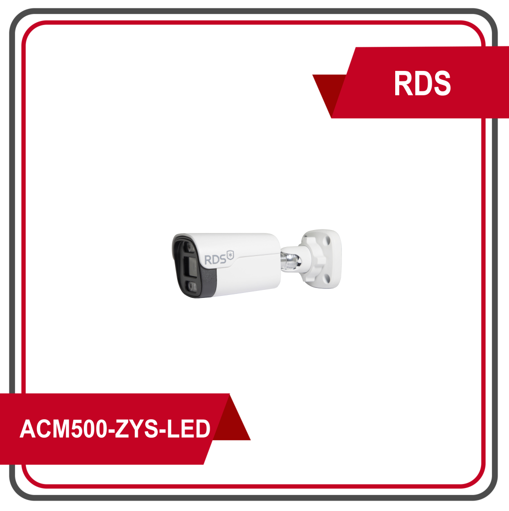 دوربین مداربسته بولت RDS مدل ACM500-ZYS-LED - فروشگاه نگاه امن آسیا